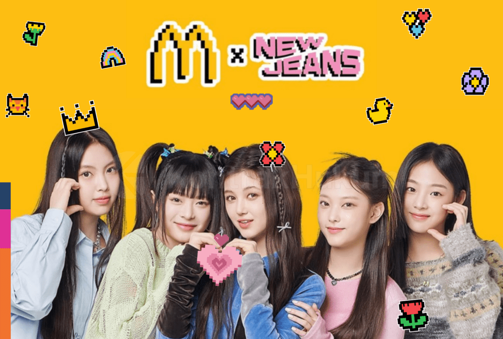A look at the McDonald's x NewJeans Business Collaboration, Auto Hunted!